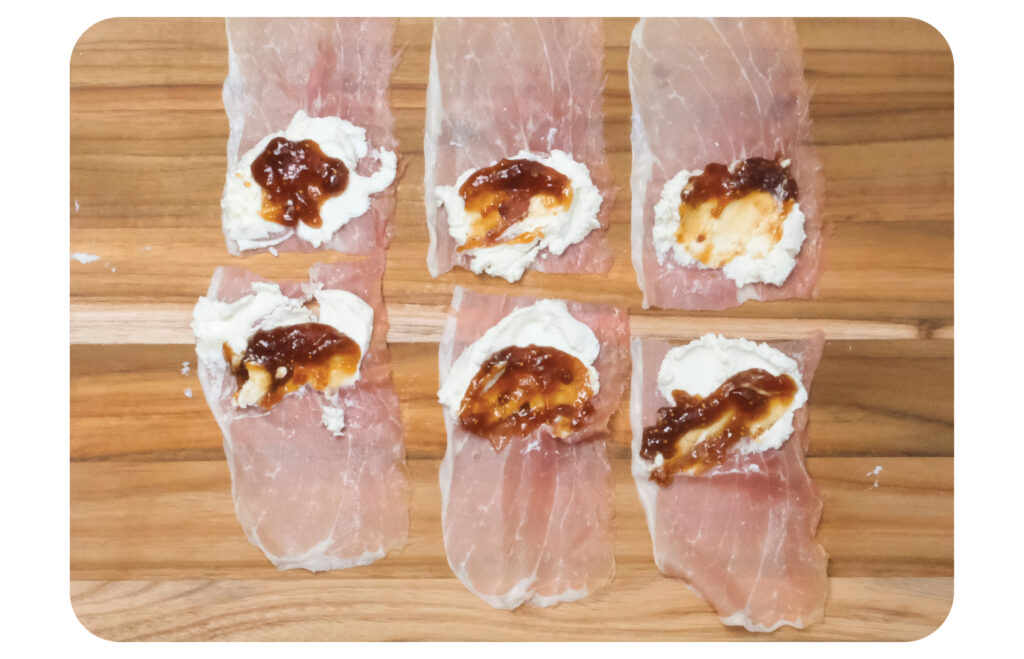 Prosciutto, Fig & Goat Cheese Rolls | Caraluzzi's Markets