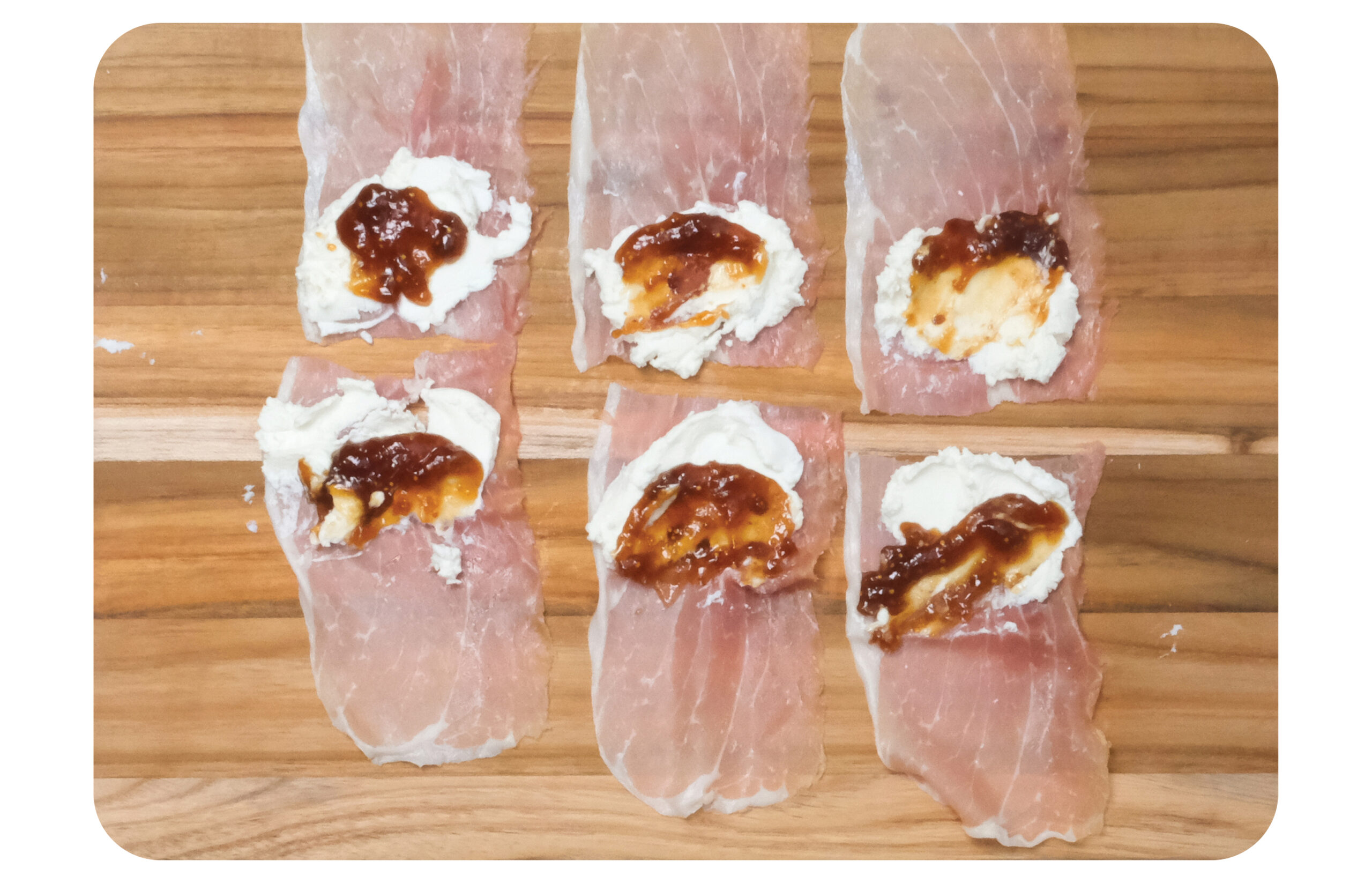 Prosciutto, Fig & Goat Cheese Rolls | Caraluzzi's Markets